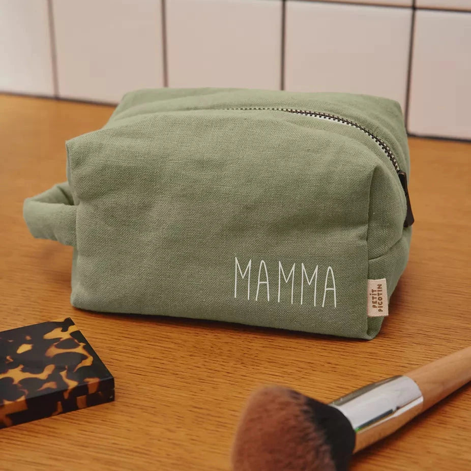 Mini Paulette la petite trousse de toilette (personnalisable) - Amande ...